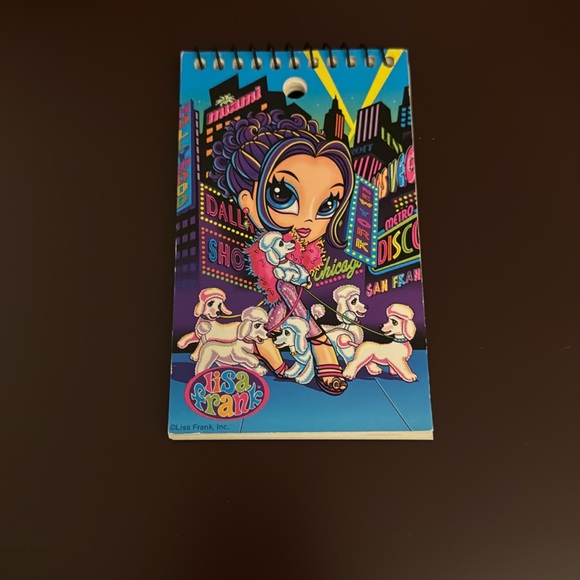Lisa Frank | Office | Lisa Frank Glamour Girl 3x5 Memo Book | Poshmark
